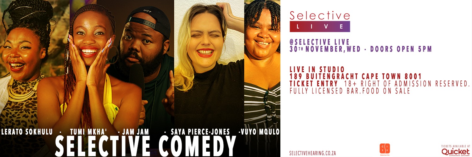 Book tickets for Selective Comedy