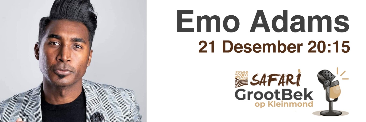Book tickets for Grootbek op Kleinmond: Emo Adams