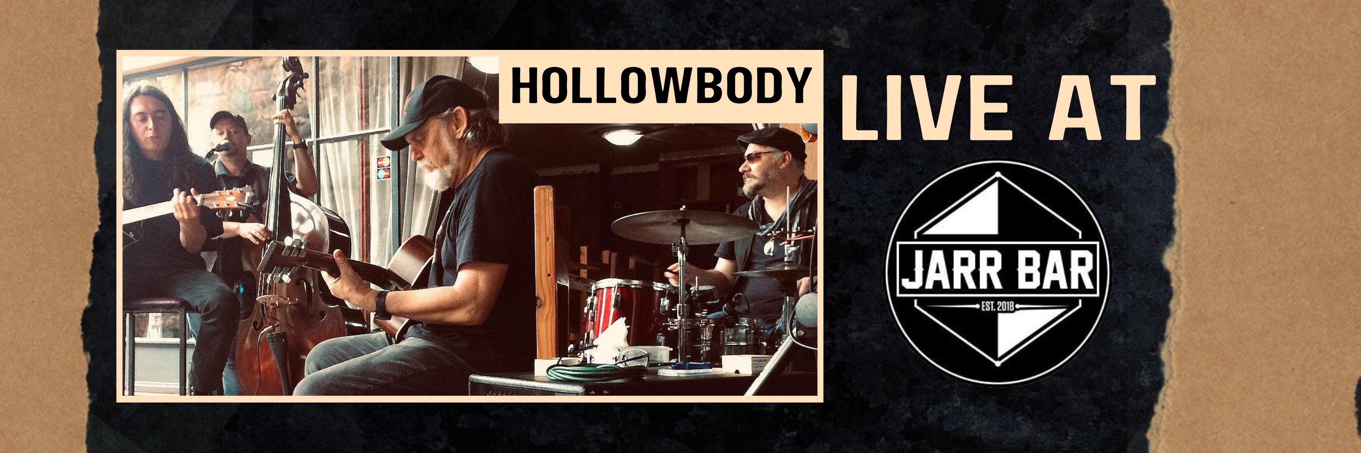 Book tickets for Hollowbody LIVE at Jarr Bar Pretoria
