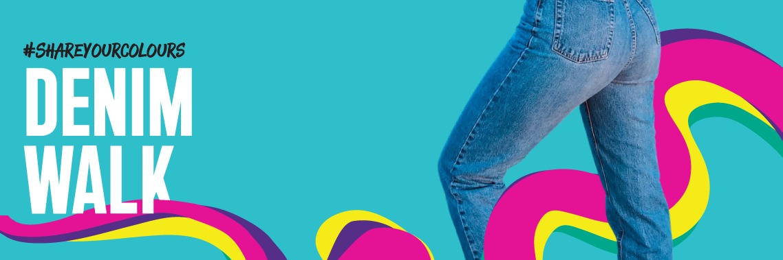 Book tickets for #ShareYourColours Denim Walk