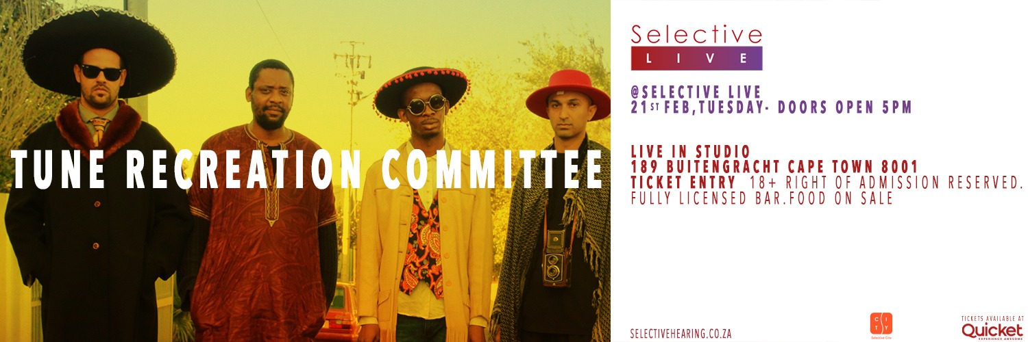 Book tickets for Tune Recreation Committee at Selective Live