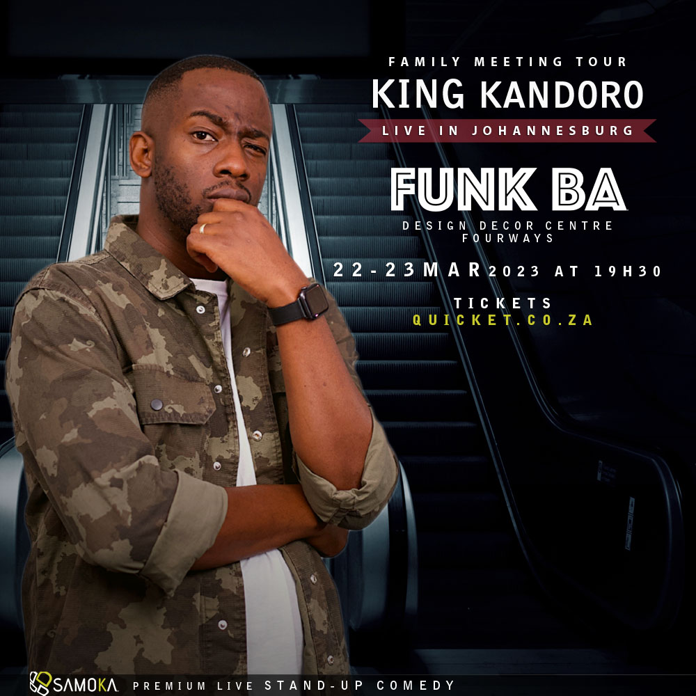 Book tickets for King Kandoro LIVE in Johannesburg at Funk Ba, Fourways ...