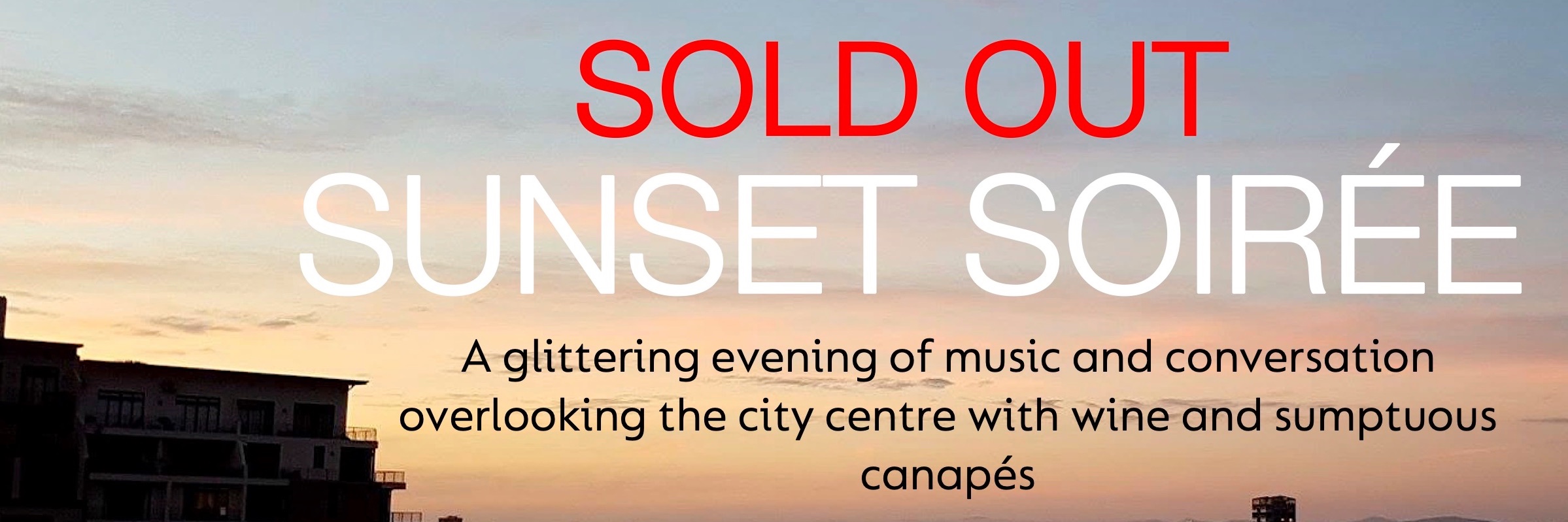 Book tickets for Sunset Soiree with the Friends of Orchestral Music