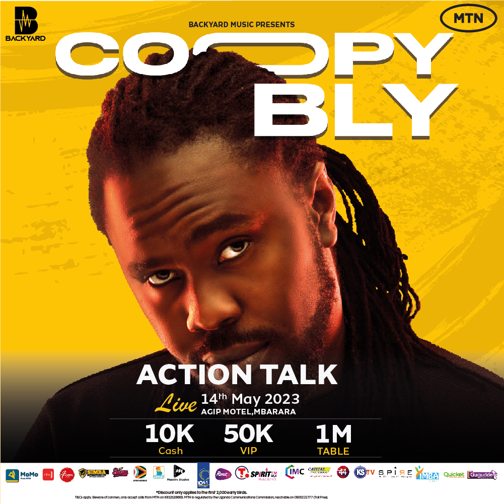 Book tickets for COOPY BLY - ACTION TALK LIVE CONCERT MBARARA