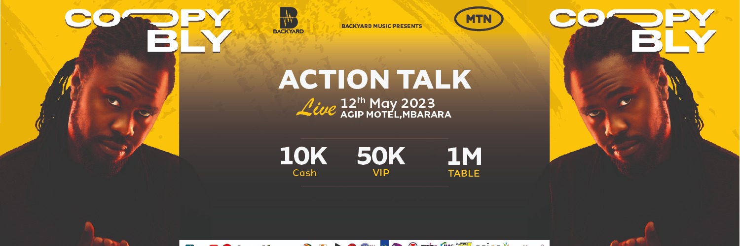 Book tickets for COOPY BLY - ACTION TALK LIVE CONCERT MBARARA