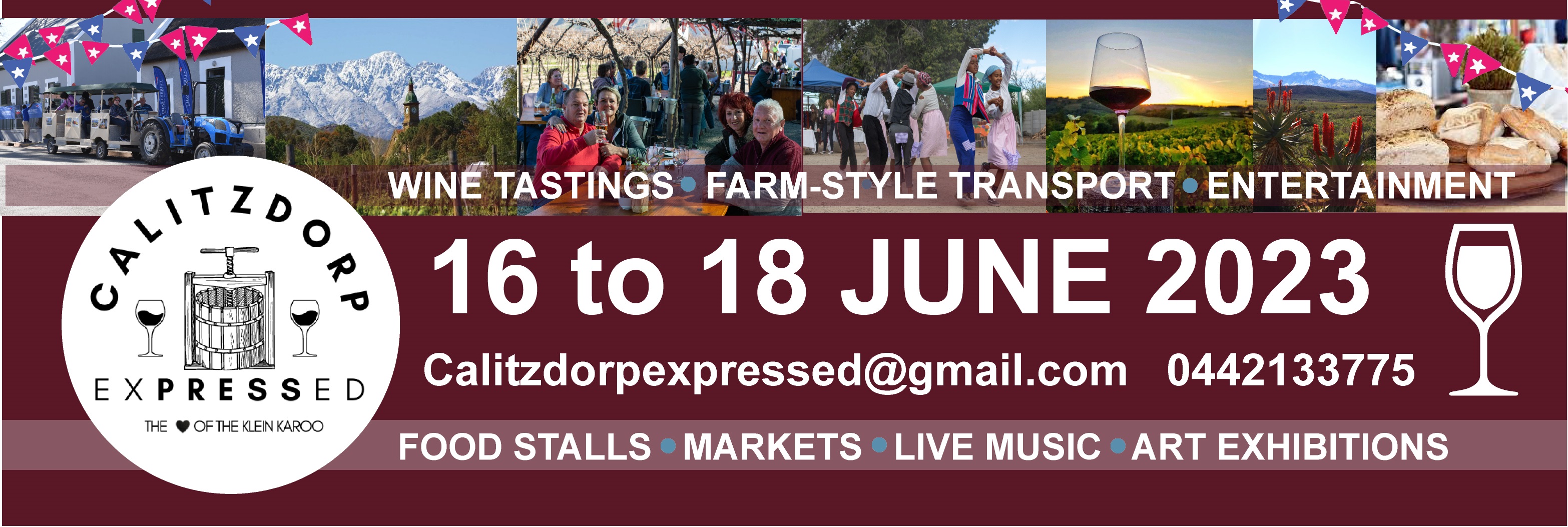 Your tickets for Calitzdorp ExPRESSed 2023 | Quicket