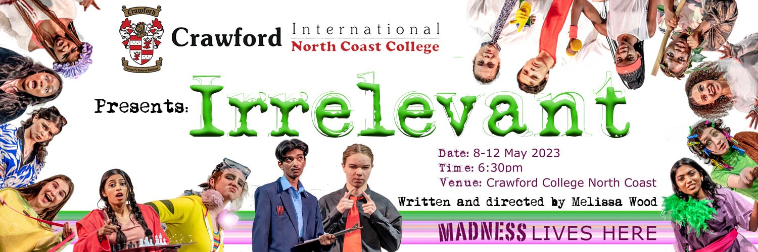Book tickets for "Irrelevant"