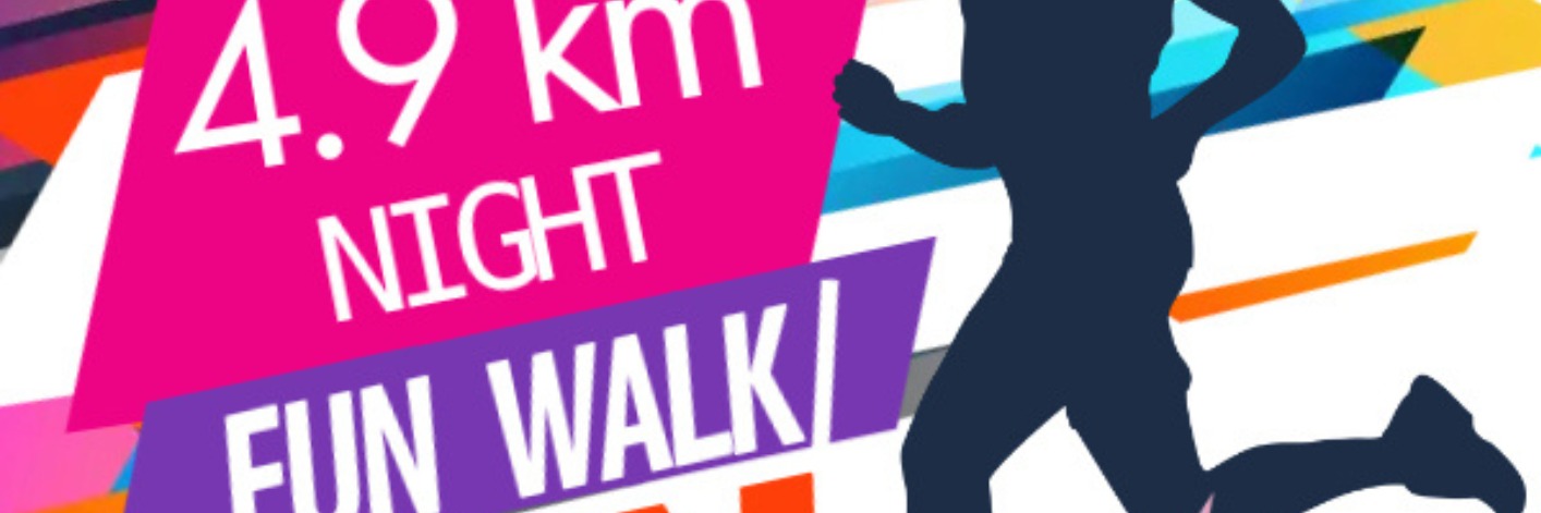 Book tickets for Fun night walk/run for Arrayah Centre