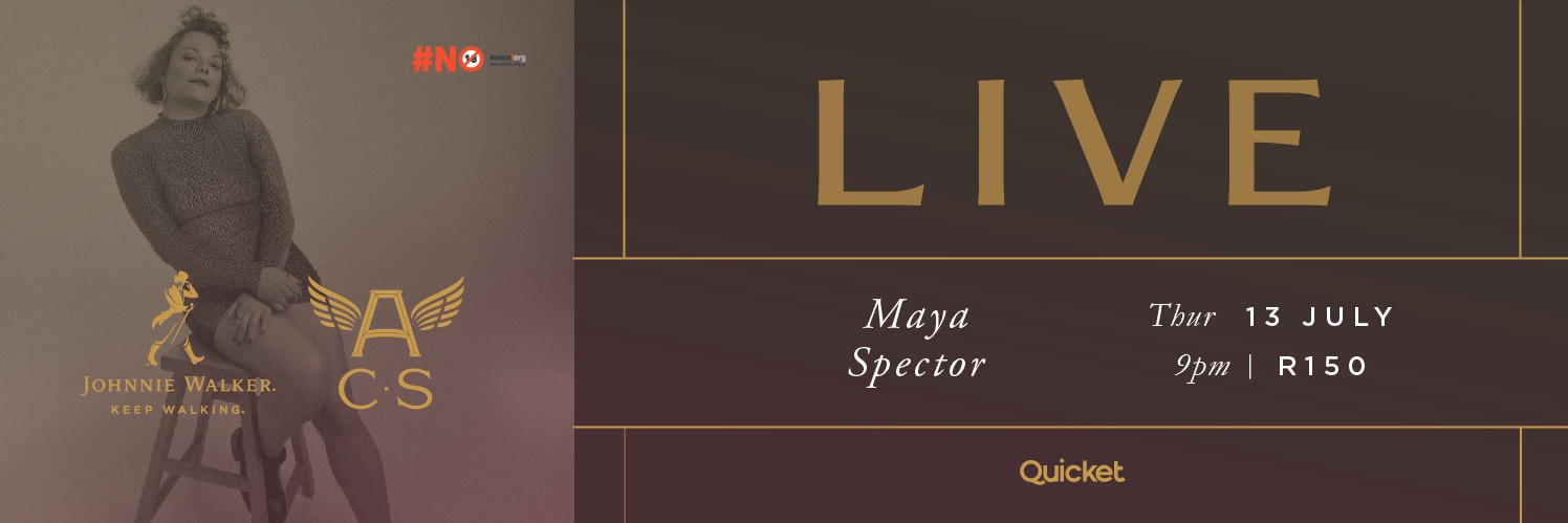 Book tickets for Maya Spector