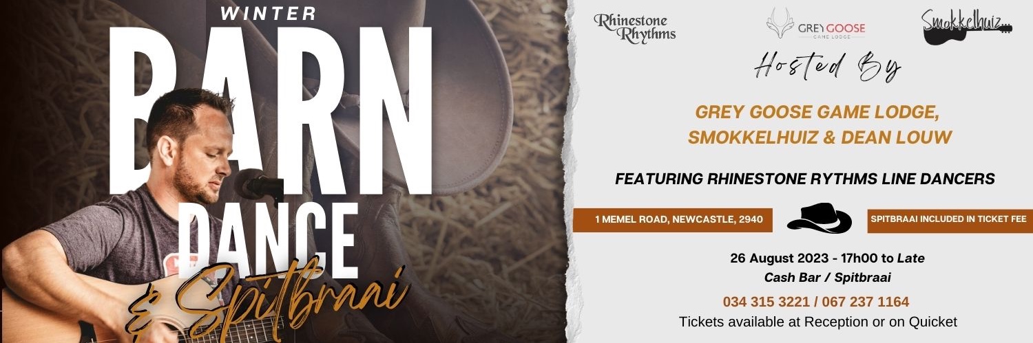 Book tickets for Winter Barn Dance with Smokkelhuiz and Dean Louw