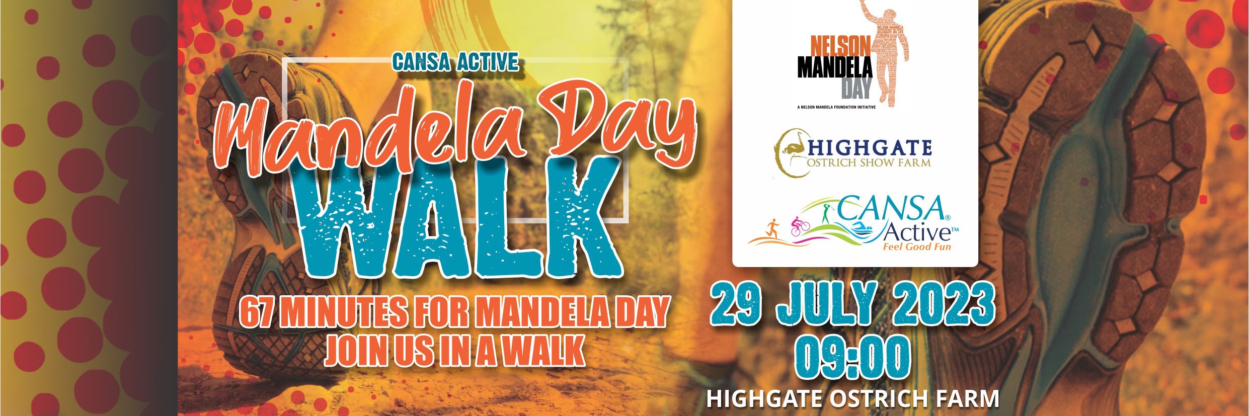 Book tickets for CANSA Mandela Day Walk - Oudtshoorn