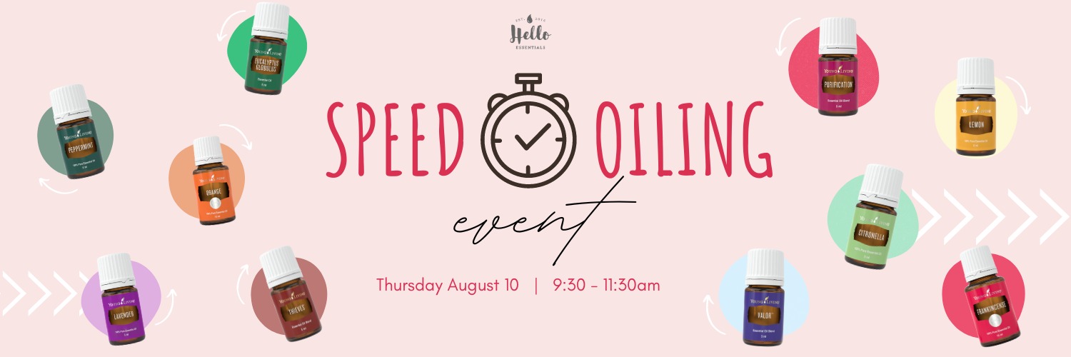 Book tickets for Speed Oiling... get to know essential oils in a Fun ...