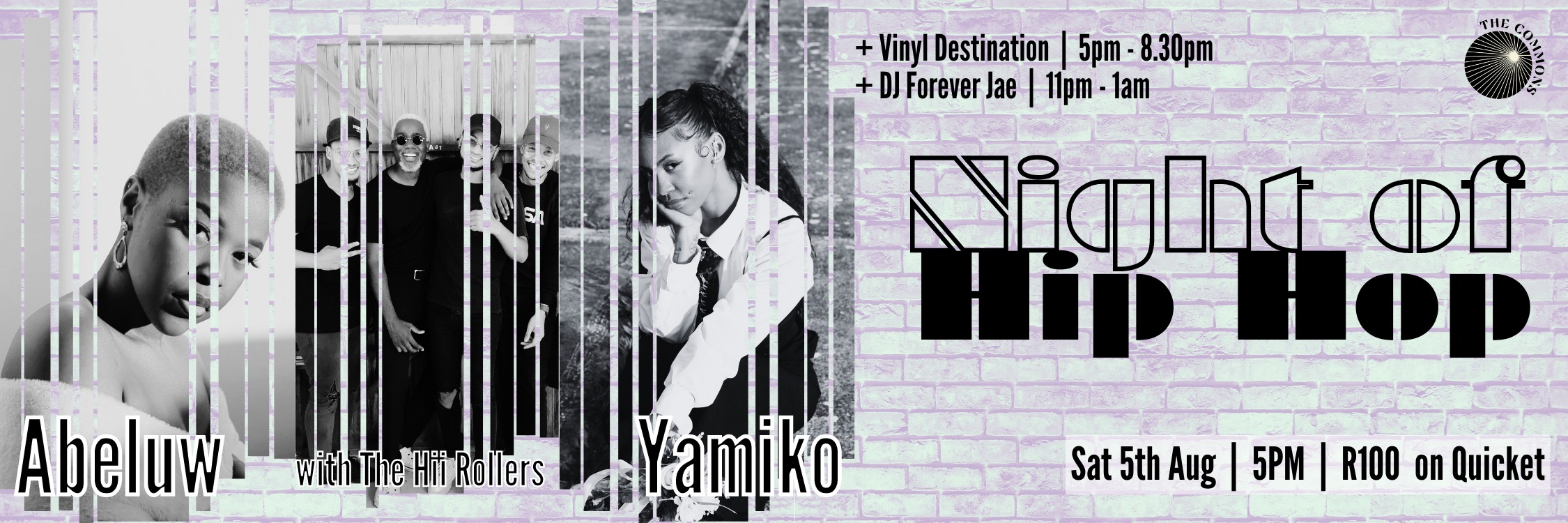 Book Tickets For A Night Of Hip Hop