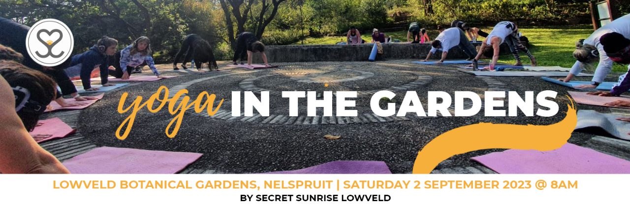 Book tickets for Spring Yoga in the gardens