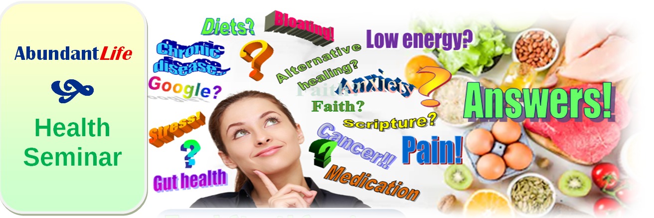 Book tickets for Abundant Life Health Seminar