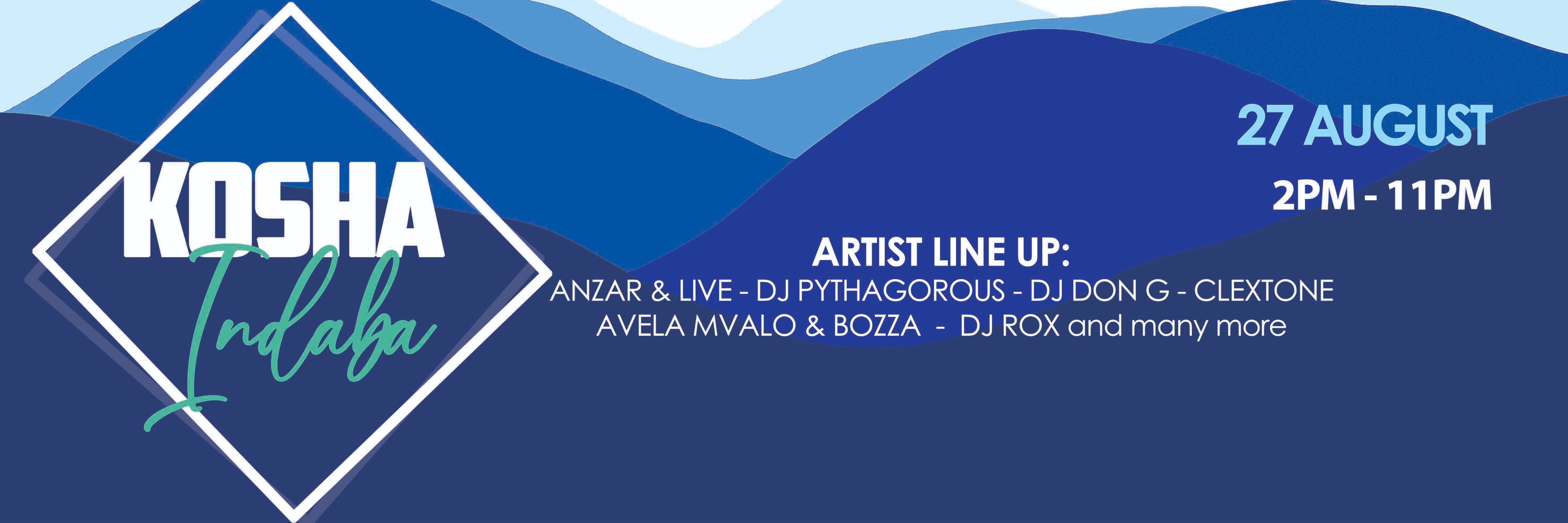 Book tickets for Kosha Indaba