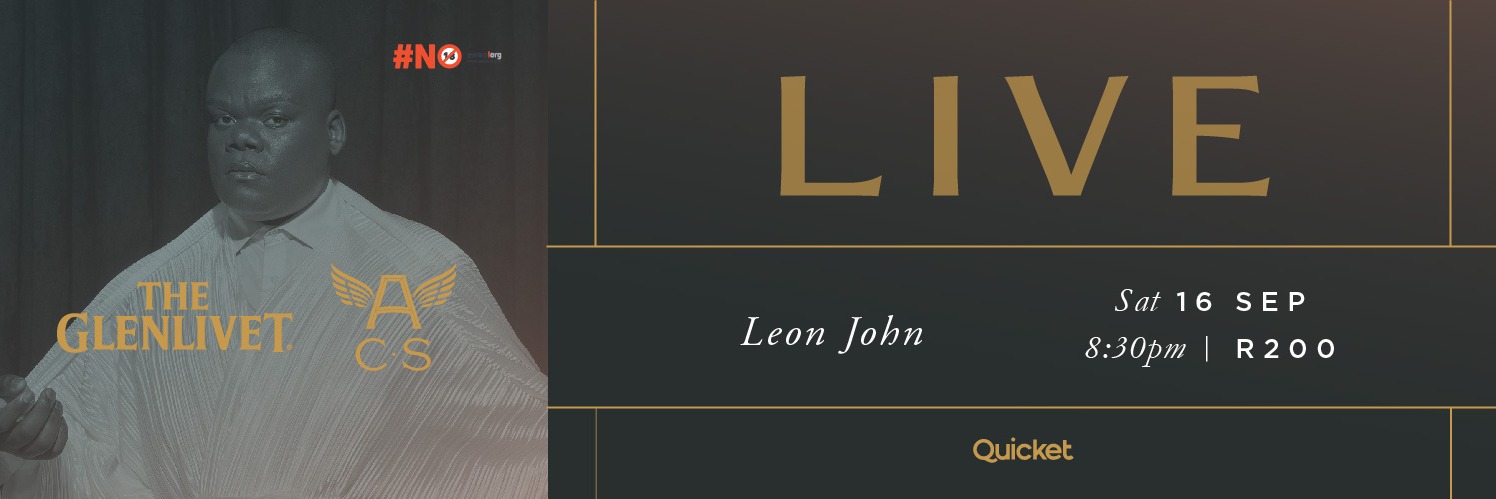 Book tickets for Leon John