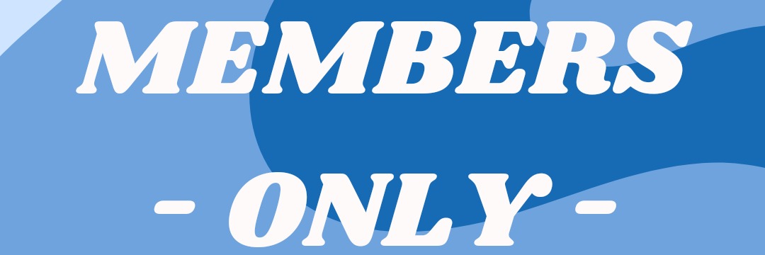 Book tickets for MEMBERS ONLY