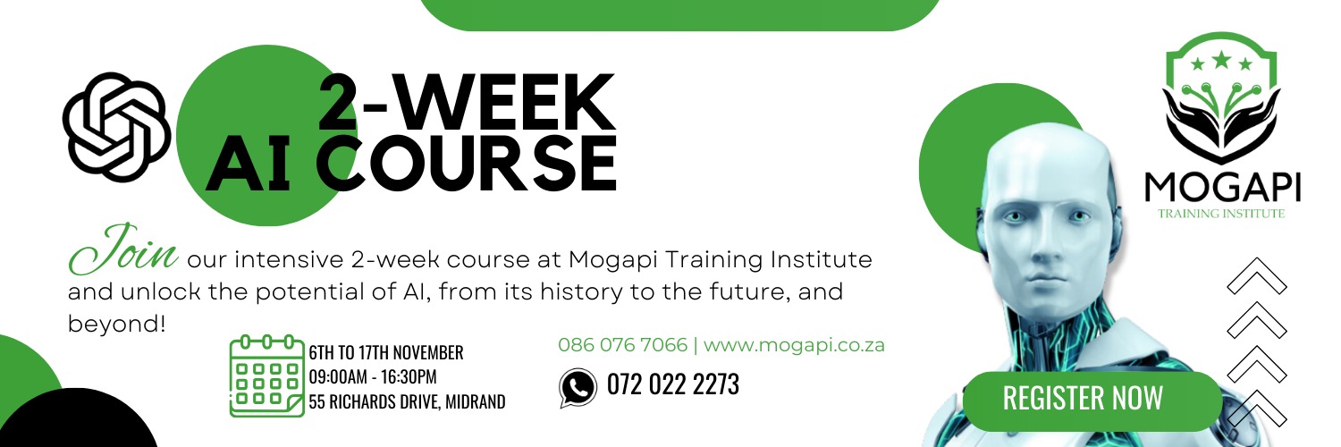 Mogapi Training Institute on Quicket