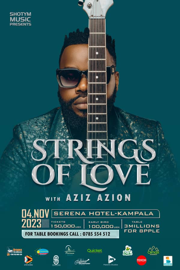 Book tickets for STRINGS OF LOVE AZIZ AZION LIVE AT SERENA HOTEL