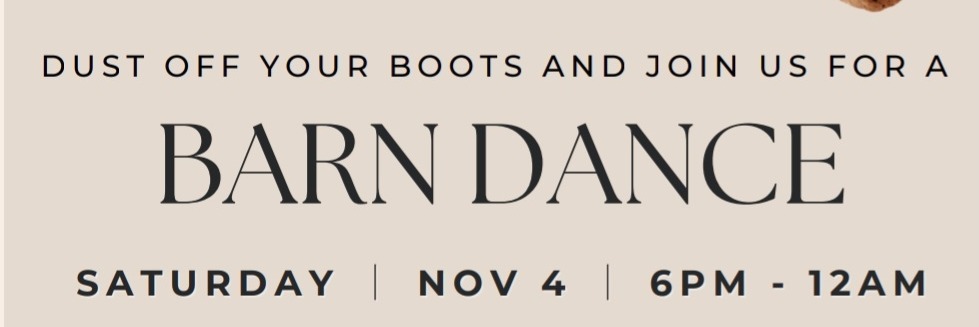 Book tickets for Barn Dance
