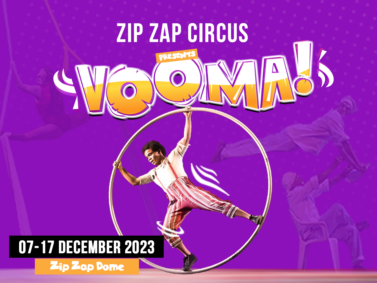 Your tickets for VOOMA! | Quicket