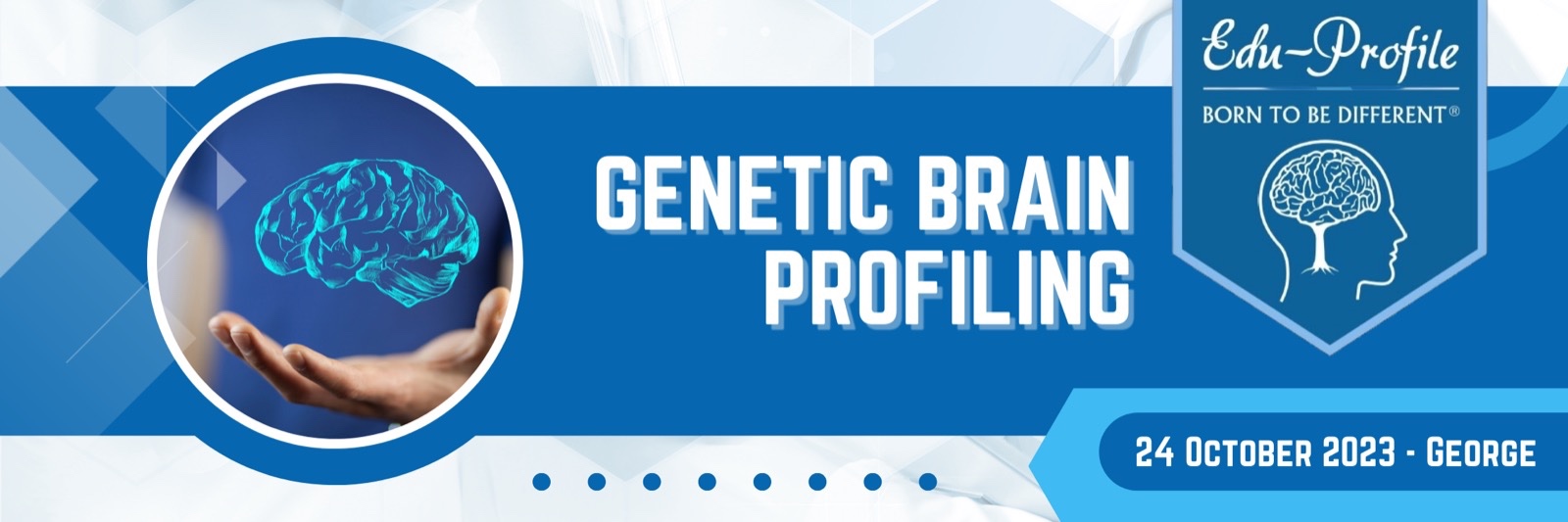 Book tickets for Talk on Genetic Brain Profiling