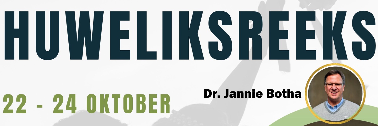 Book tickets for Huweliksreeks - Dr. Jannie Botha