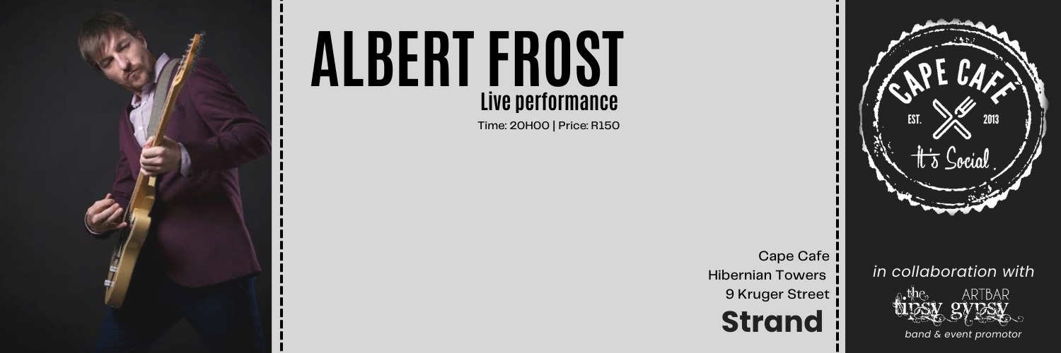 Book tickets for Albert Frost