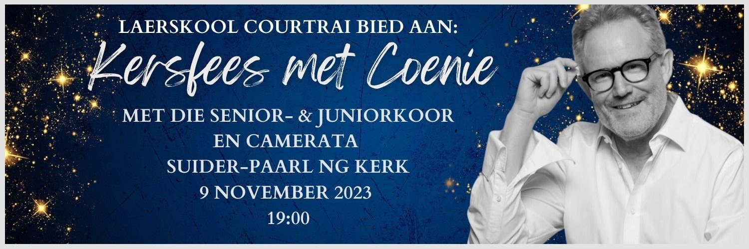 Book tickets for Kersfees met Courtrai en Coenie