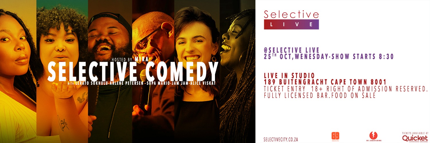 Book tickets for Selective Comedy at Selective Live