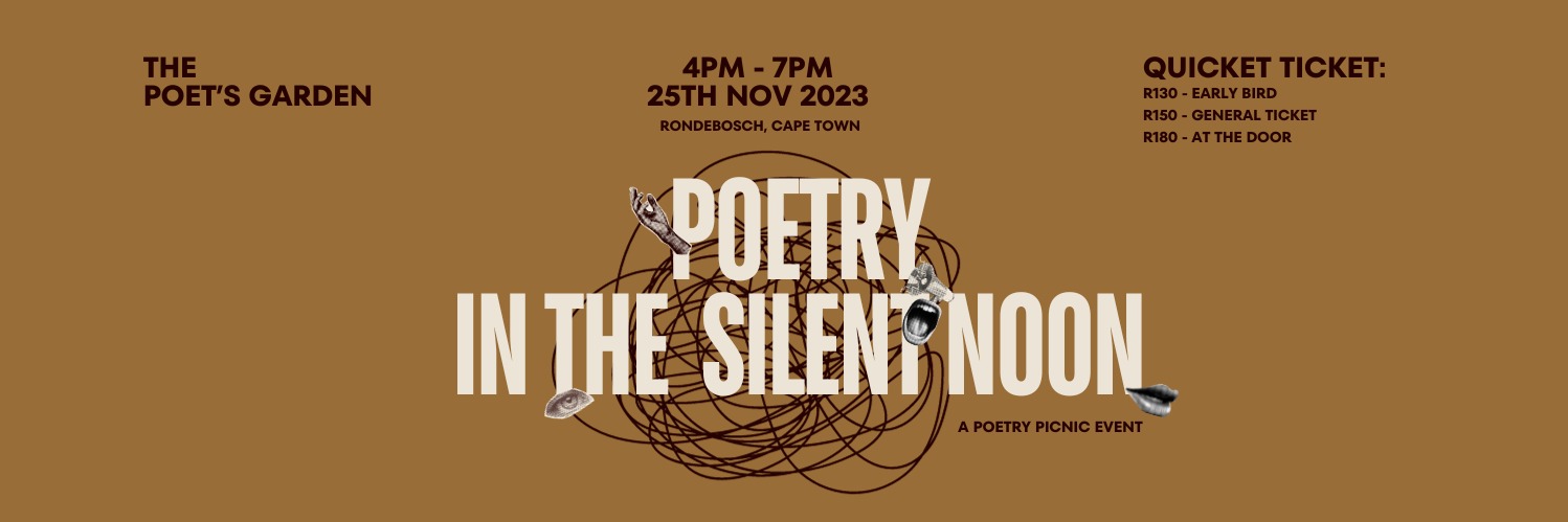 Book tickets for Poetry in the silent Noon