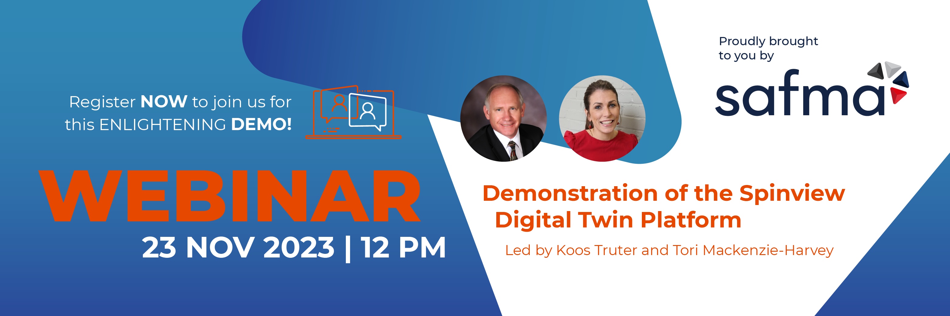 Book tickets for Demonstration of the Spinview Digital Twin Platform