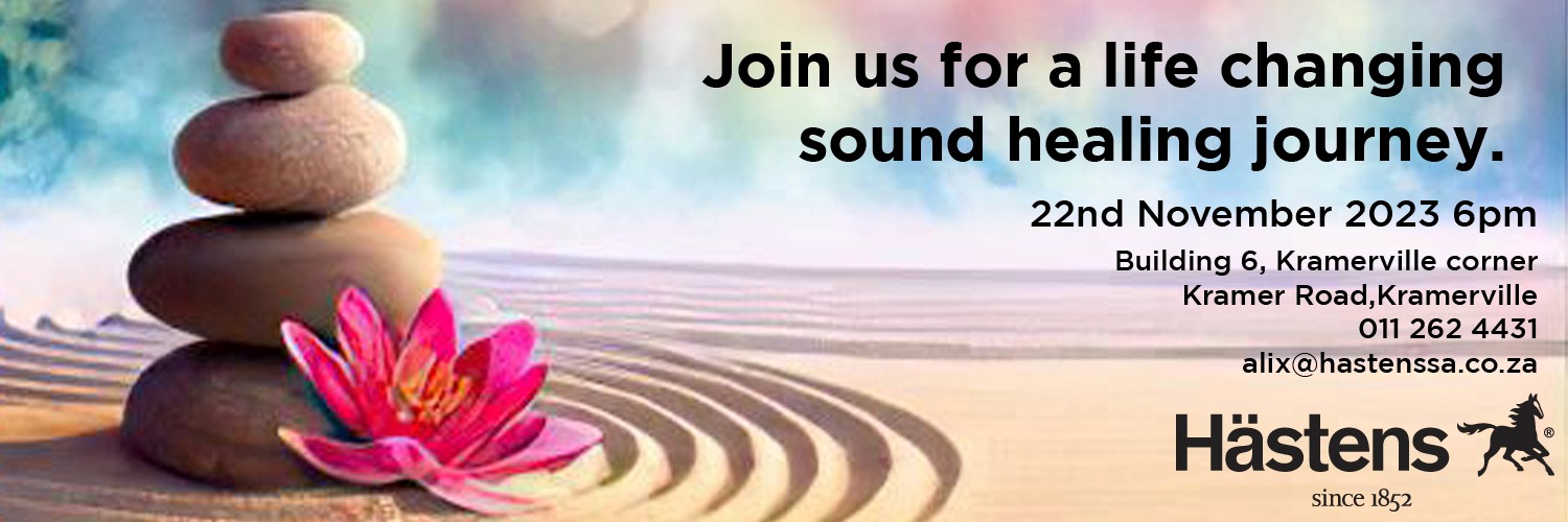 Book tickets for Hästens JHB - Sound Healing Journey with Jason Katz