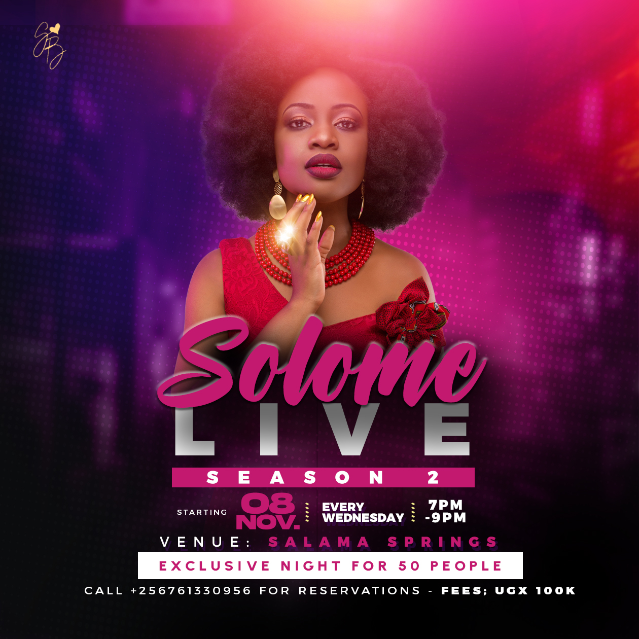 Book tickets for SOLOME LIVE CONCERT