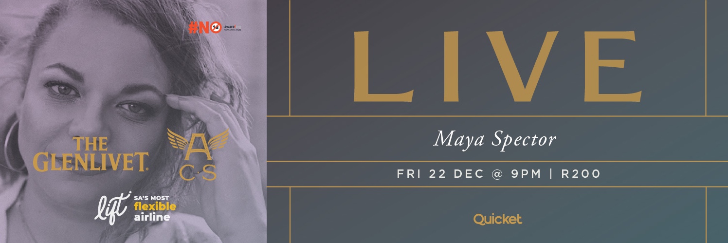 Book tickets for Maya Spector