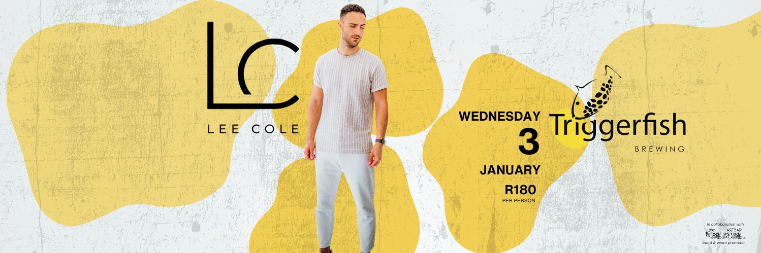Book tickets for Lee Cole at Triggerfish Brewery