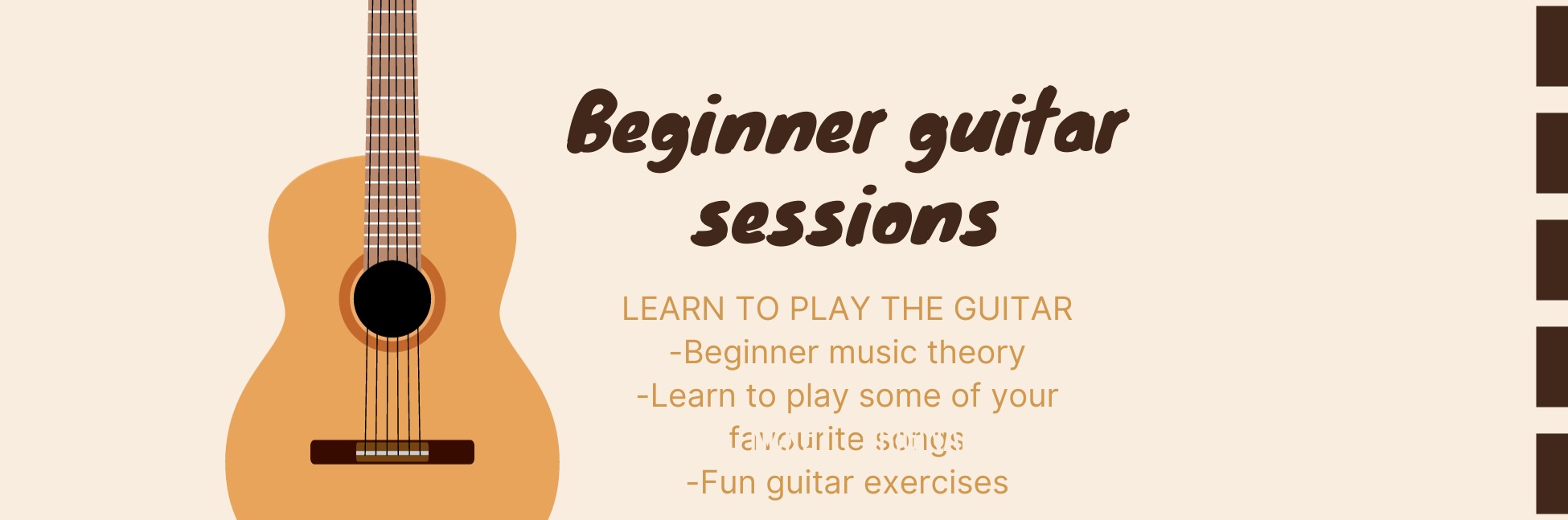 Book tickets for Beginner guitar sessions