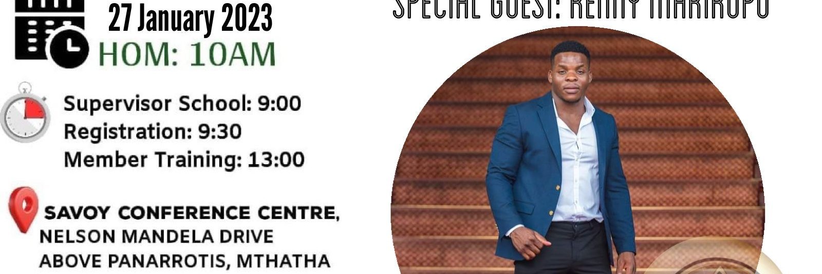 Book tickets for Mthatha Kick Off