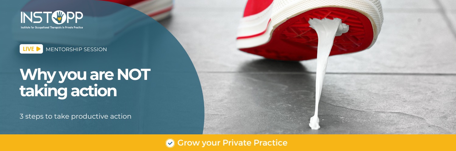 Book tickets for INSTOPP Mentorship: Why you're not taking action