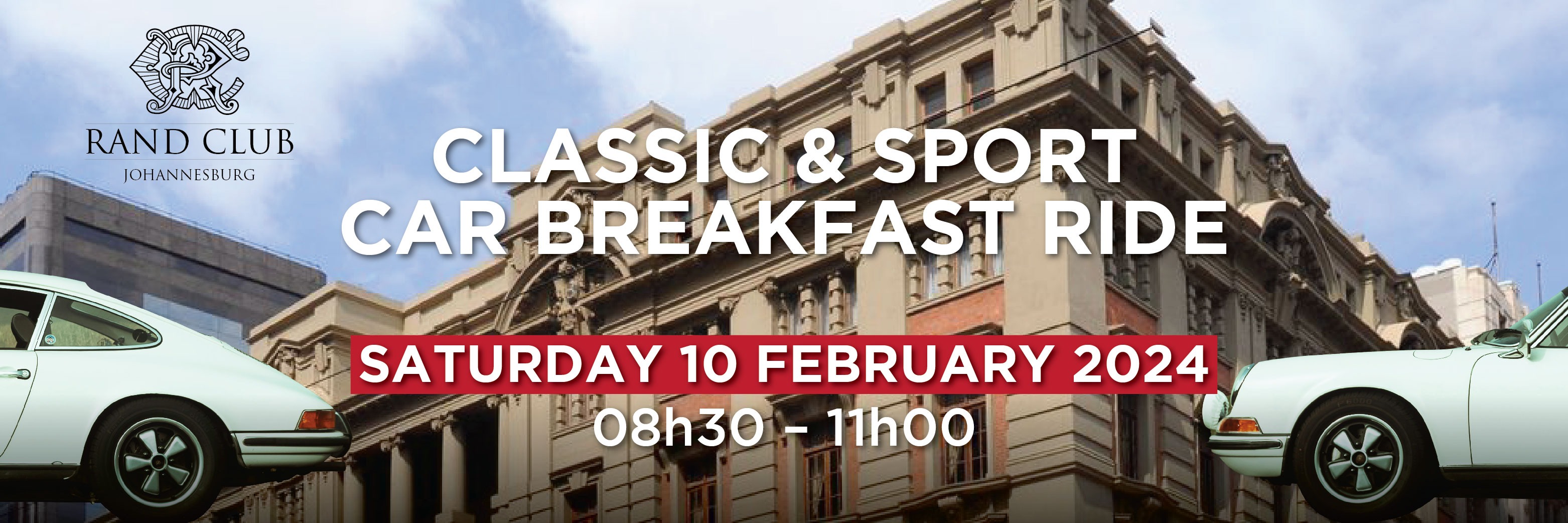 Book tickets for Rand Club - Classic Car Brunch