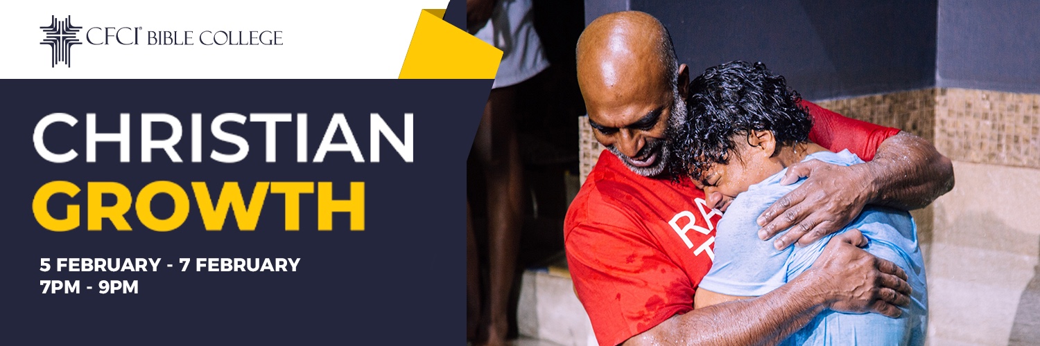 Book tickets for Christian Growth Seminar