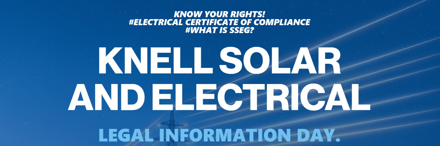 Book tickets for Solar Legal Information Day - Mossel Bay