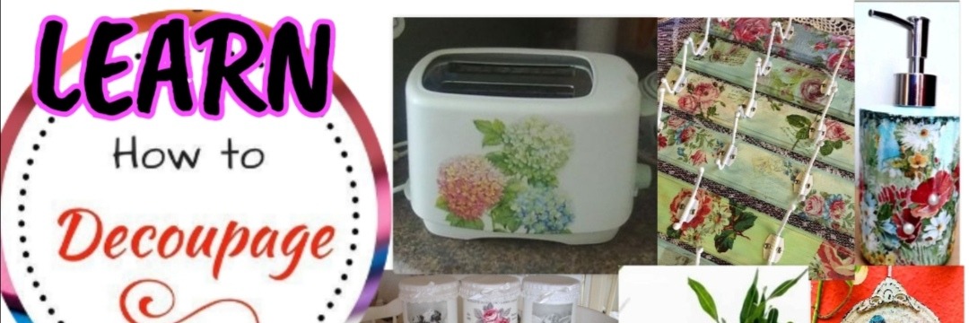 Book tickets for Decoupage Upcycle Class