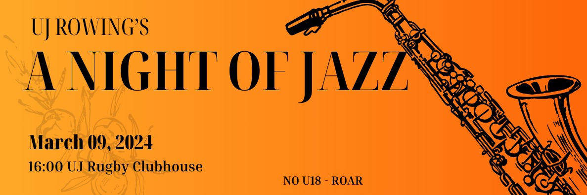 Book tickets for UJ Rowing's A Night of Jazz