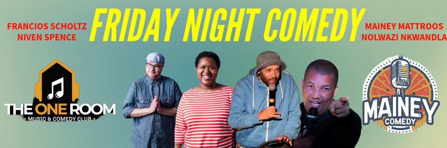 Book tickets for Friday Night Comedy