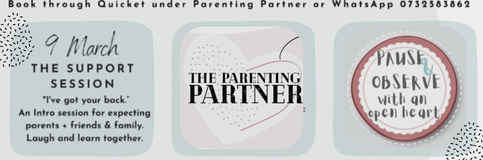 Book tickets for The Parenting Partner - THE SUPPORT SESSION ...