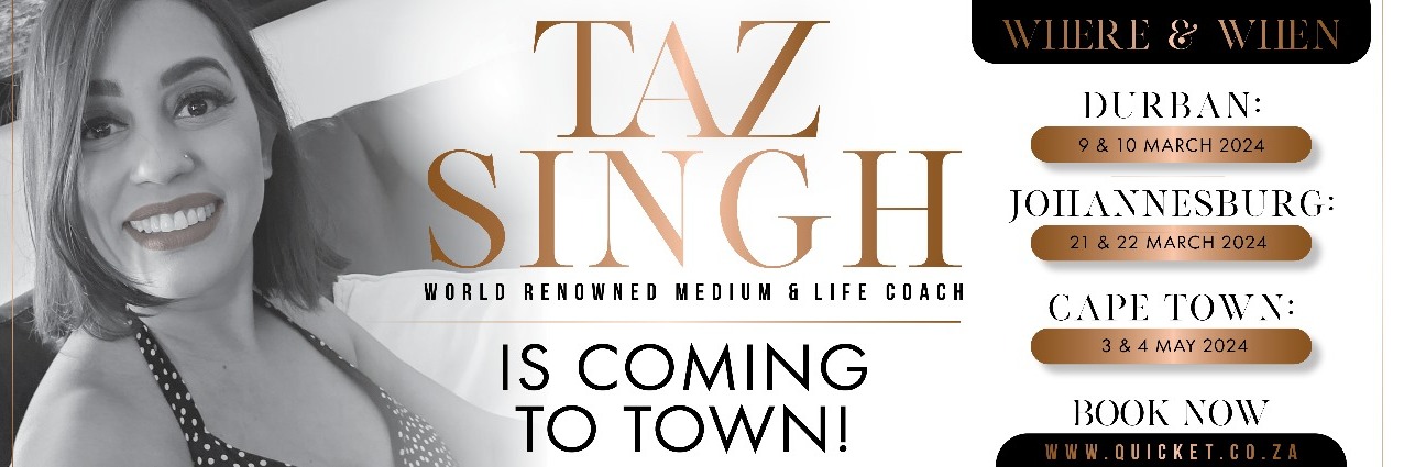 Book tickets for TAZ SINGH IN BEVERLY HILLS - UMHLANGA