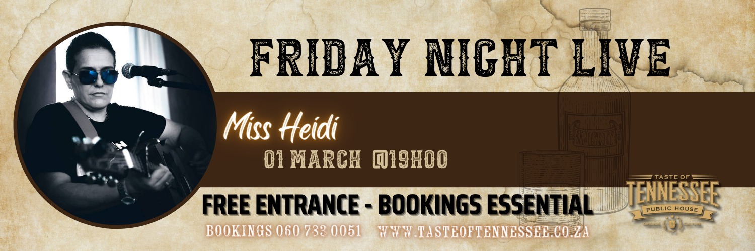 Book tickets for Miss Heidi Live at Taste of Tennessee