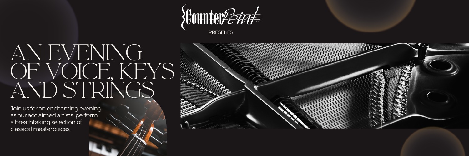 Book tickets for AN EVENING OF VOICE, KEYS AND STRINGS